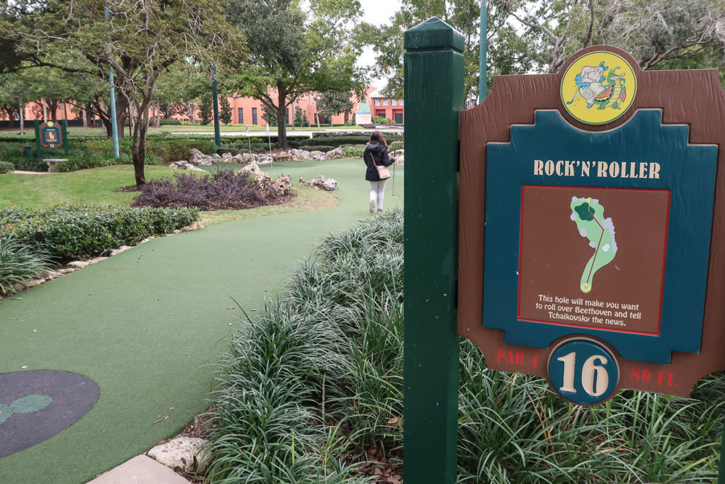 Mini Golf at Walt Disney World - flyctory.com